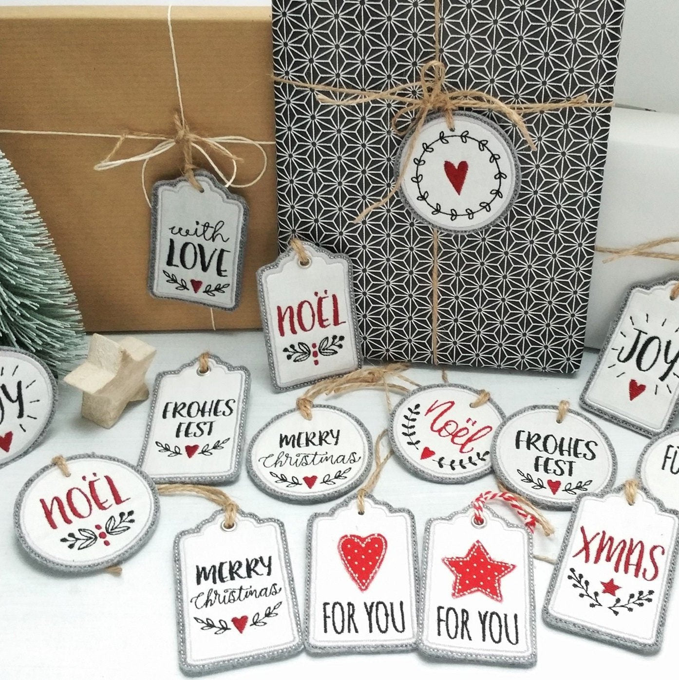 Stickdatei ITH Geschenkanhänger – StoffCut