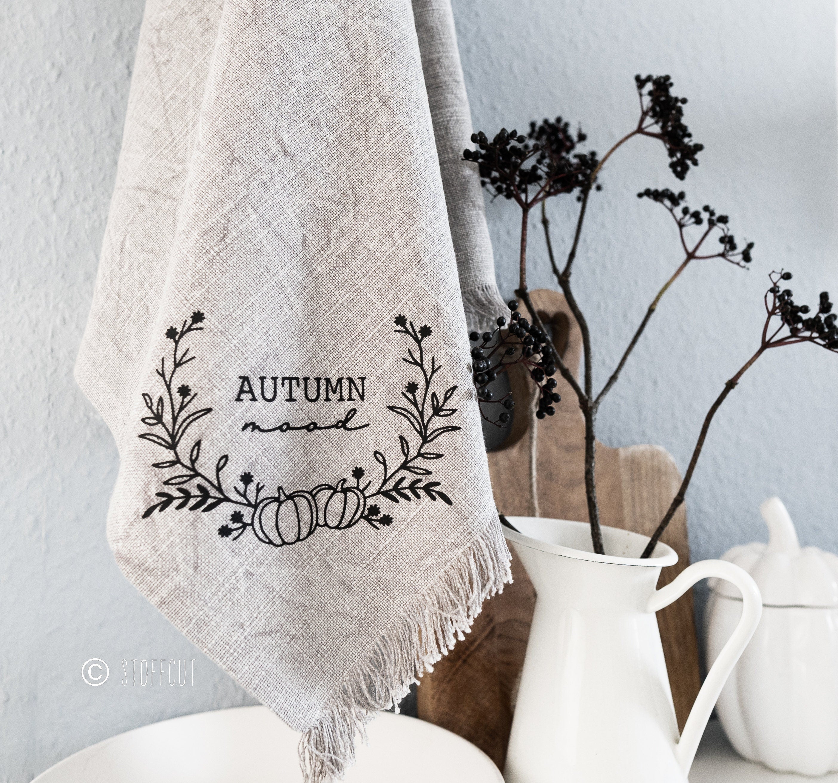 Plottervorlage HerbstKränze SVG, DXF – StoffCut