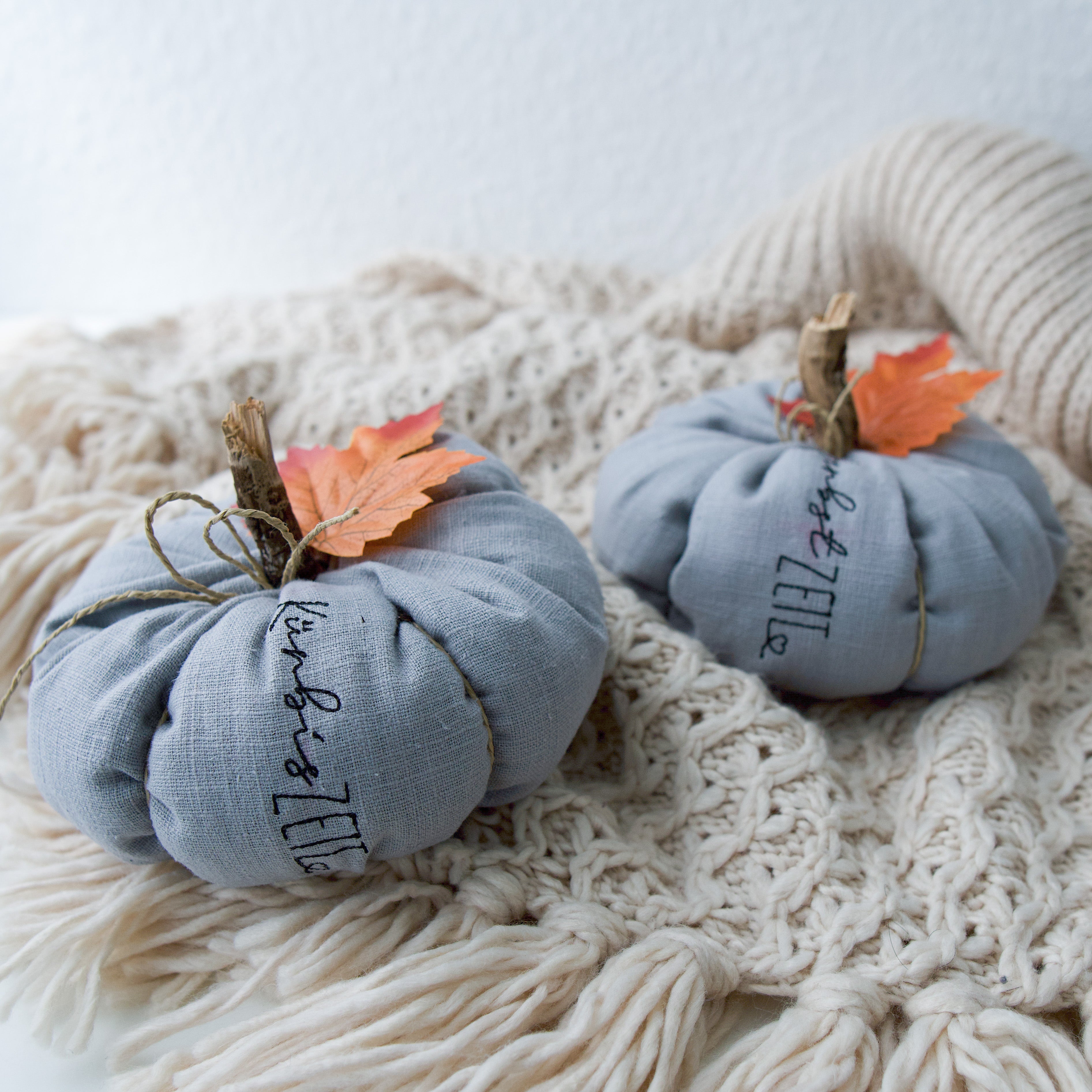 Bestickter Stoffkürbis – StoffCut